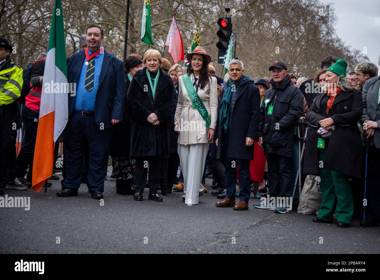 Sadiq Khan, Mayor of London, Martin Fraser, Ireland's Ambassador to the ...