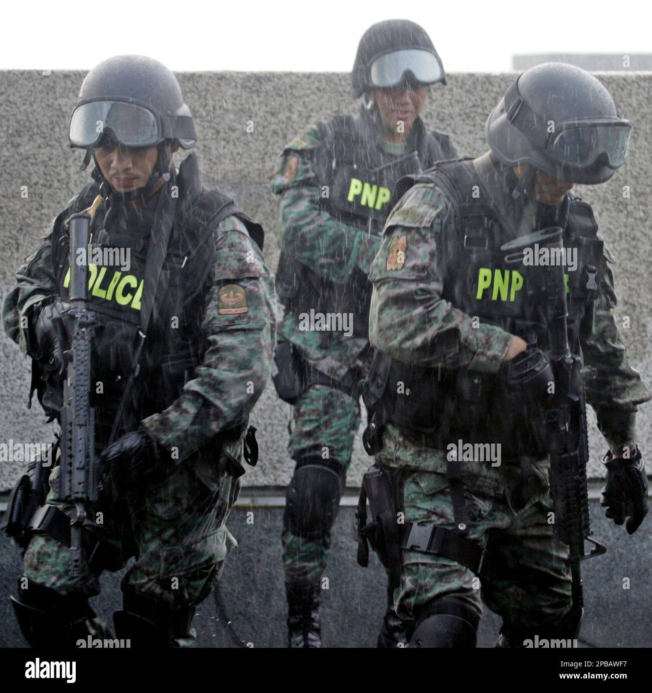 Elite Special Action Force (SAF) of the Philippine National Police ...