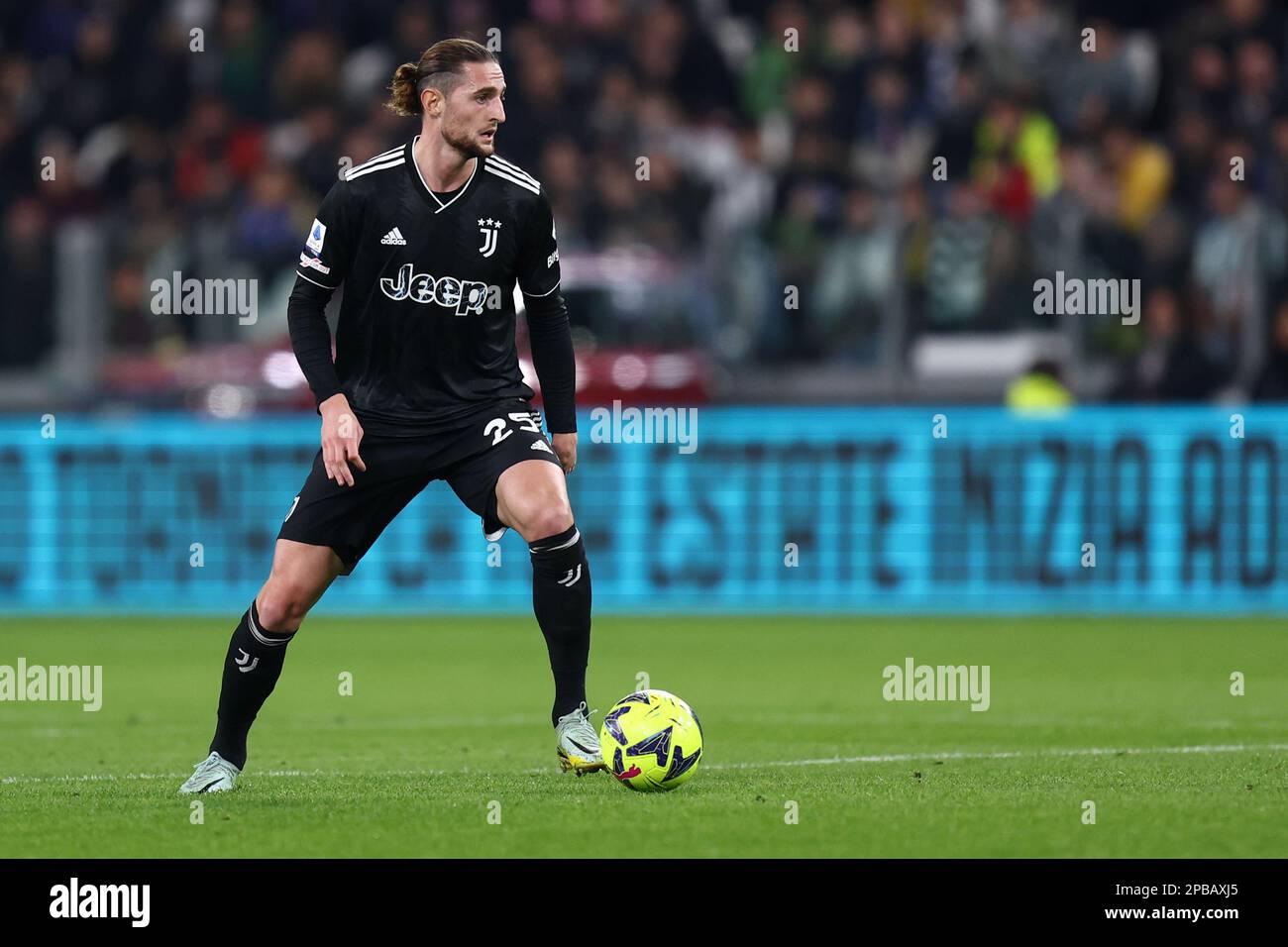 Turin, Italy, March 12, 2023, Turin, Italy . 12/03/2023, Adrien Rabiot ...
