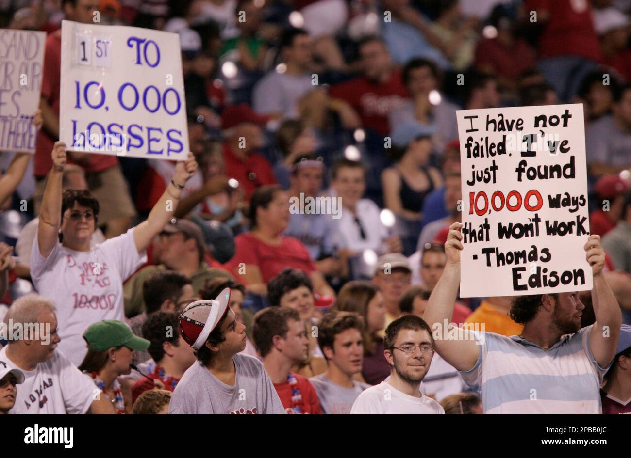 Catchy Baseball Game Signs