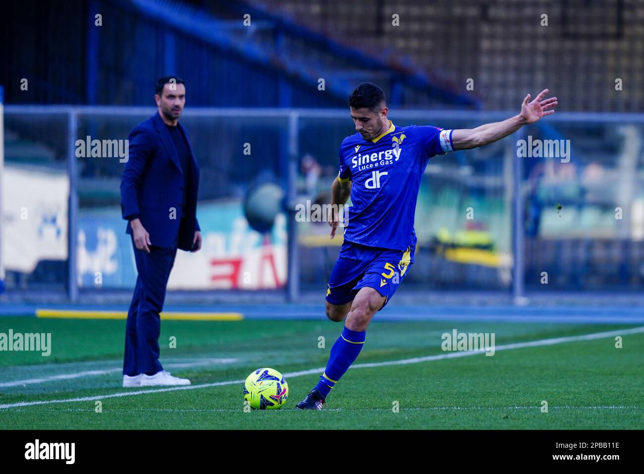 Verona, Italy , March 12, 2023, Davide Faraoni (Hellas Verona FC ...