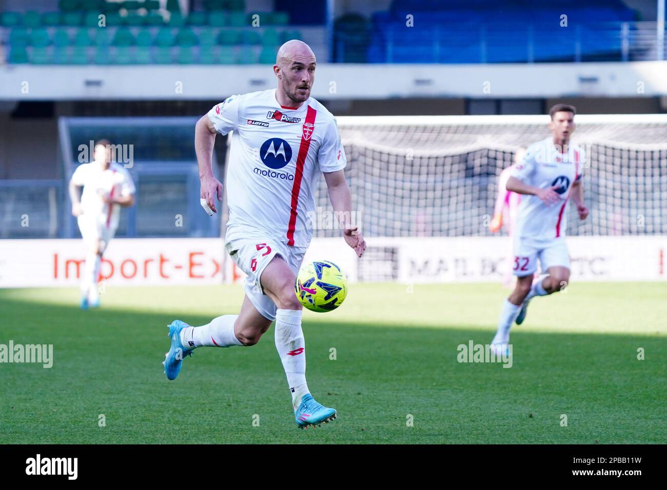 Verona, Italy , March 12, 2023, Luca Caldirola (AC Monza) during the ...