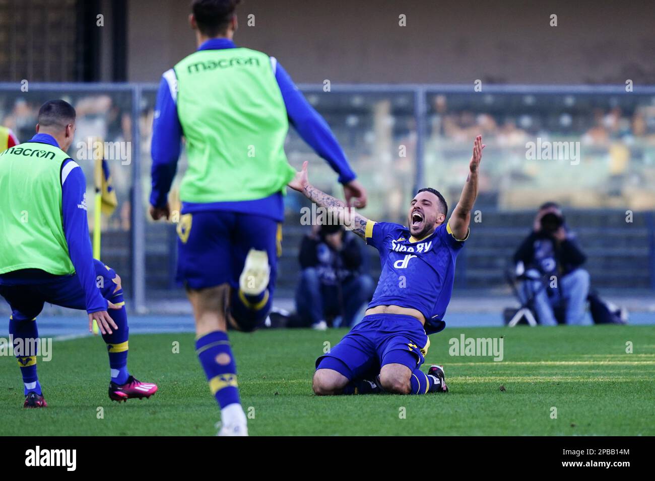 Verona, Italy , March 12, 2023, Simone Verdi (Hellas Verona FC ...