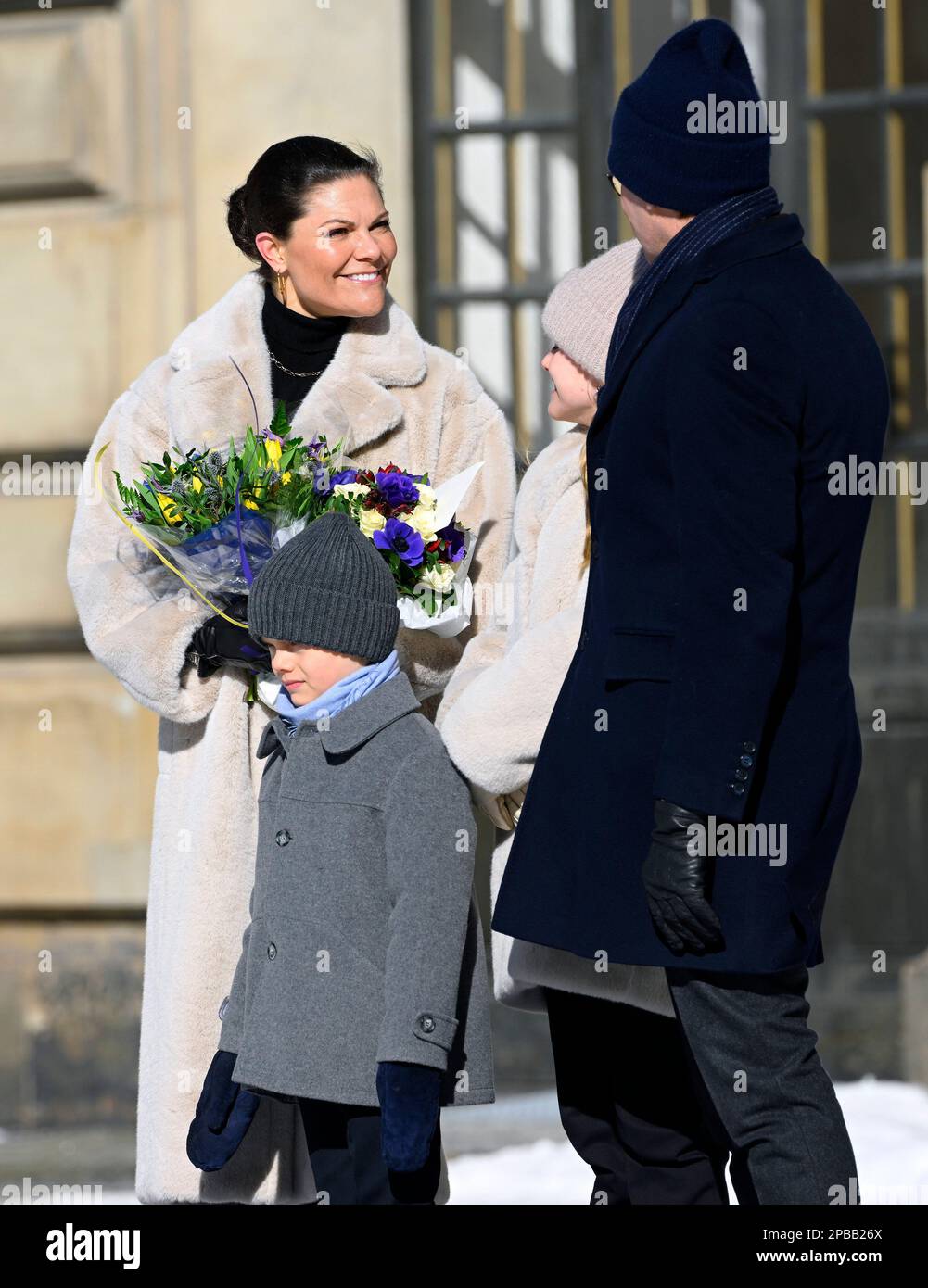 Kronprinsessan Victoria, prins Oscar,prrinsessan Estelle, prins Daniel ...