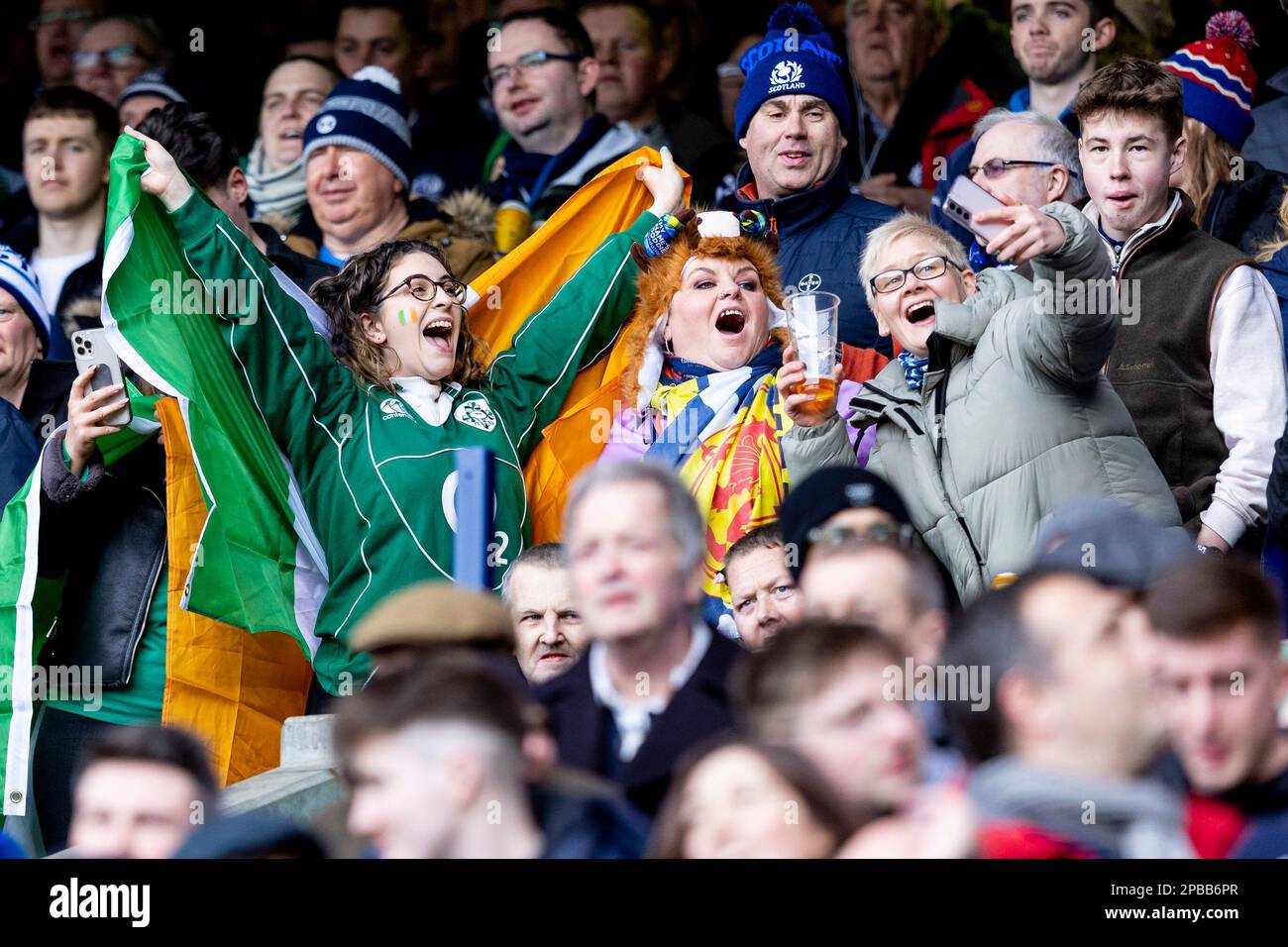 12th March 2023; Murrayfield Stadium, Edinburgh, Scotland: Six Nations ...