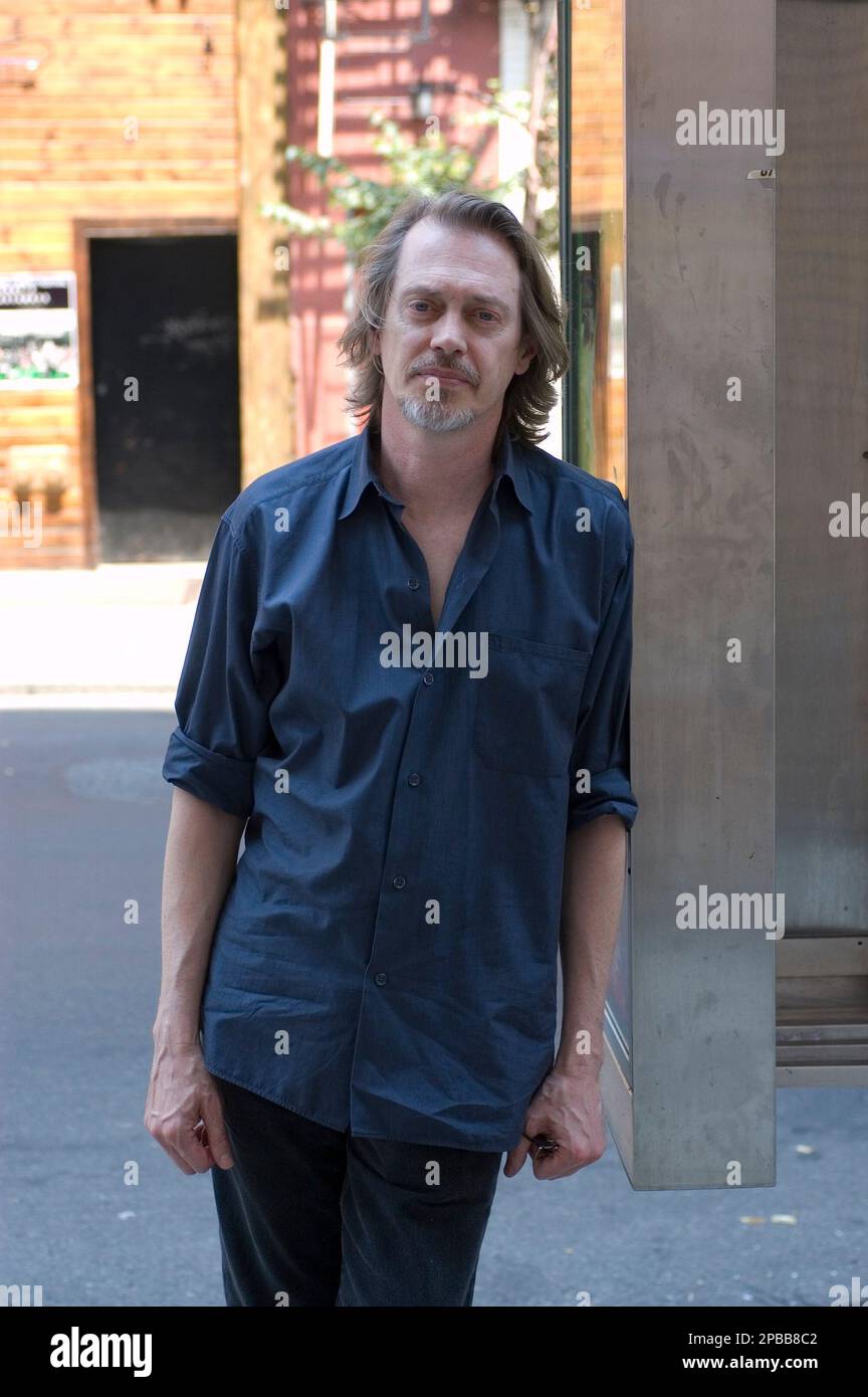 Actor and director Steve Buscemi poses in New York on July 9, 2007. In ...