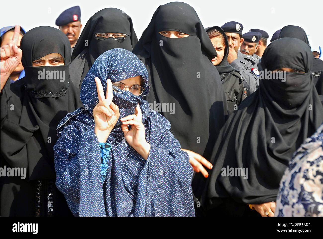 Family members of pro-Taliban Pakistani cleric Abdul Rashid Ghazi, who ...