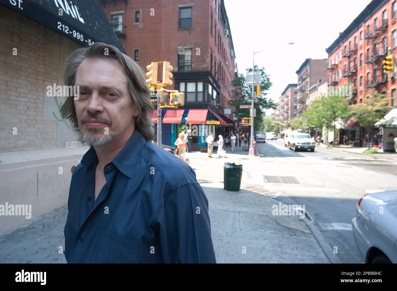 Actor and director Steve Buscemi poses in New York on July 9, 2007. In ...