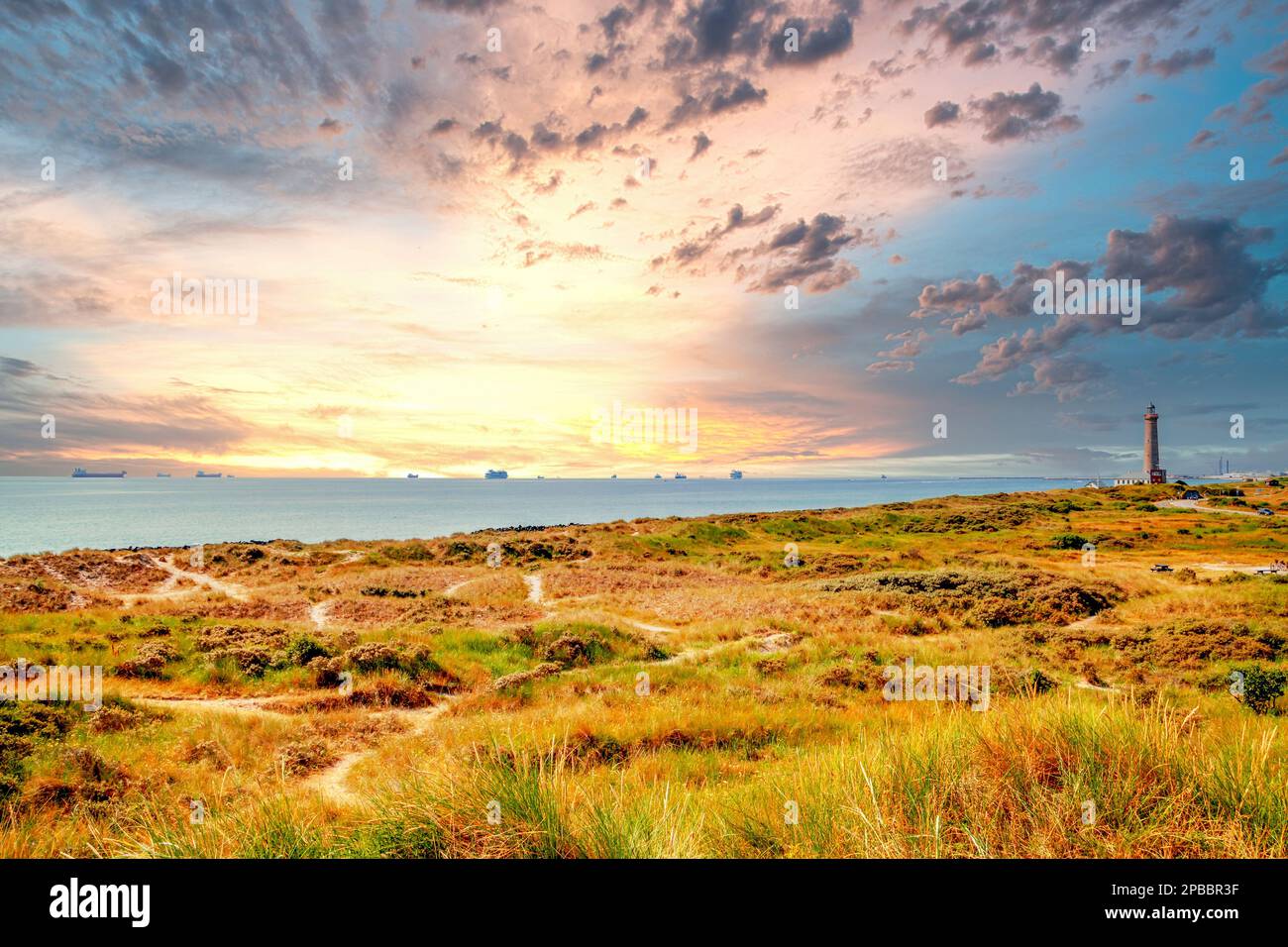 Beautiful landscape of Skagen, Denmark Stock Photo - Alamy