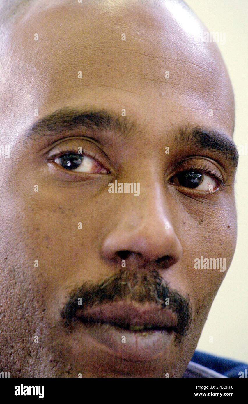 ** FILE ** Earl Washington Jr. is shown during an interview Jan. 4 ...