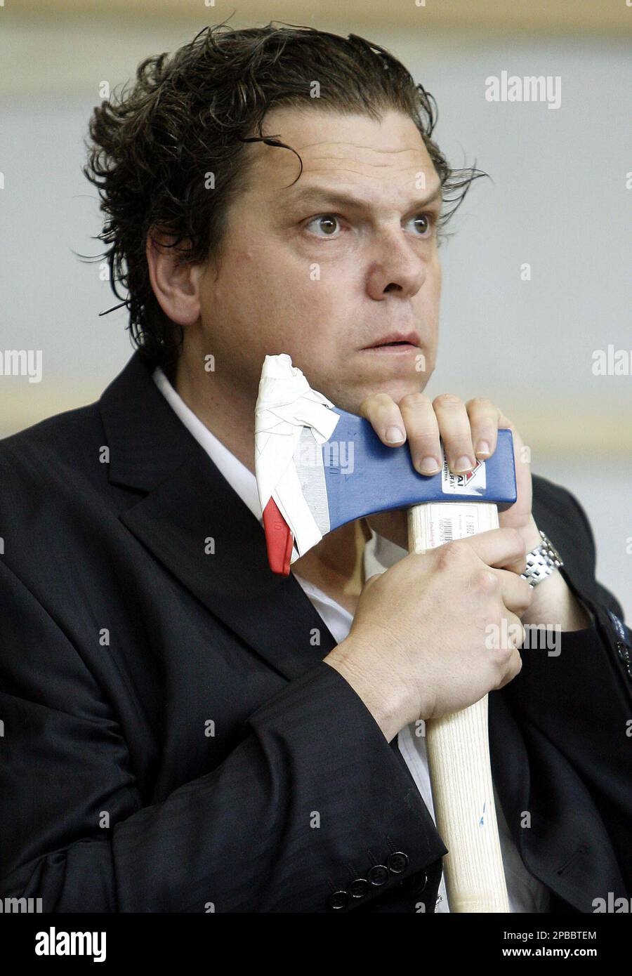 Der deutsche Tenor Michael Schade in der Rolle des Rinaldo probt am ...