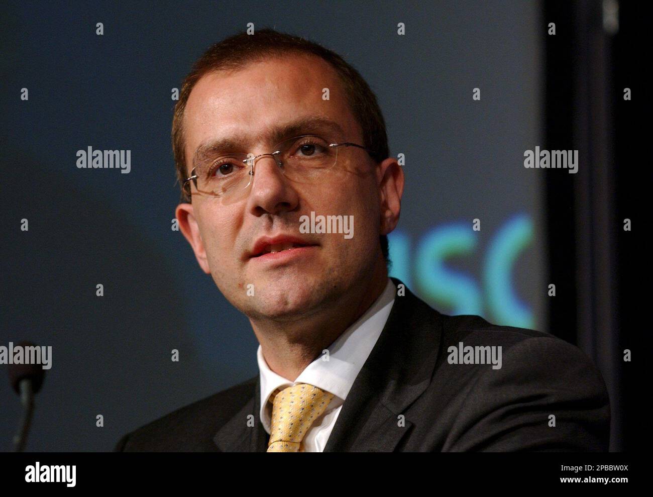 FILE --- Marcel Rohner, CEO Wealth Management and Business Banking of ...