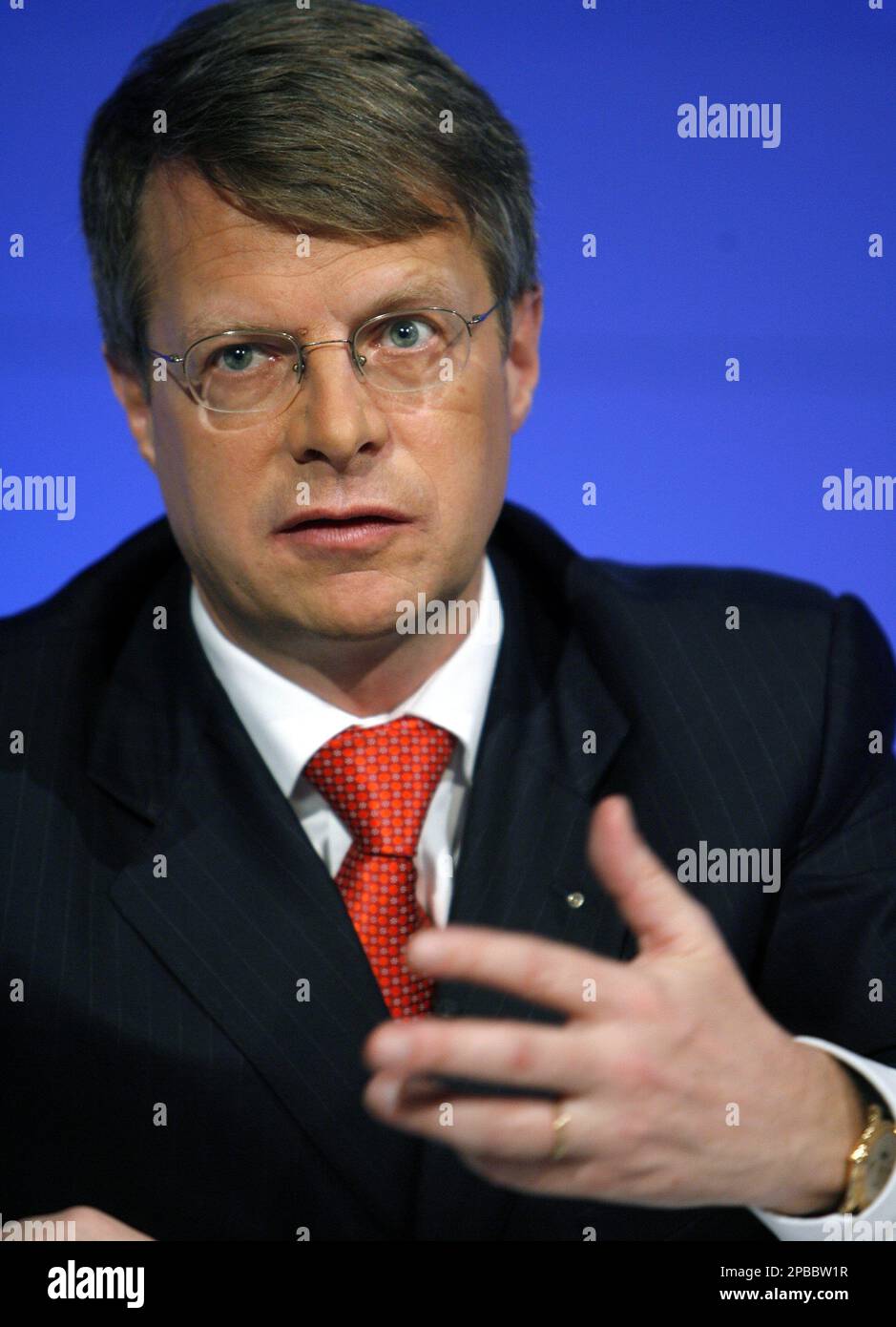 FILE --- Peter Wuffli, Chief Executive Officer of Swiss bank UBS ...