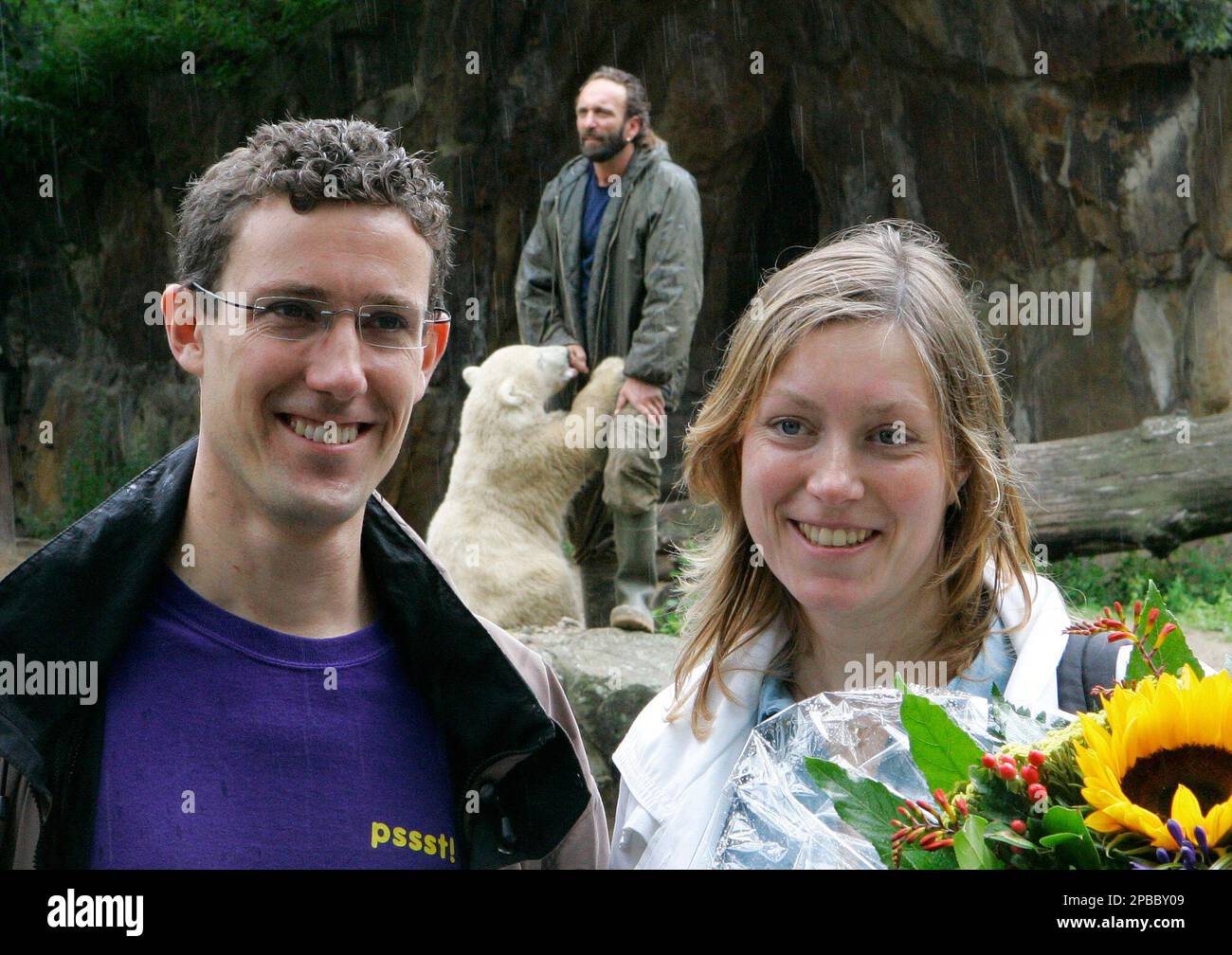 Vincent und Ilja Arends, von rechts, aus Rotterdam in den Niederlanden ...