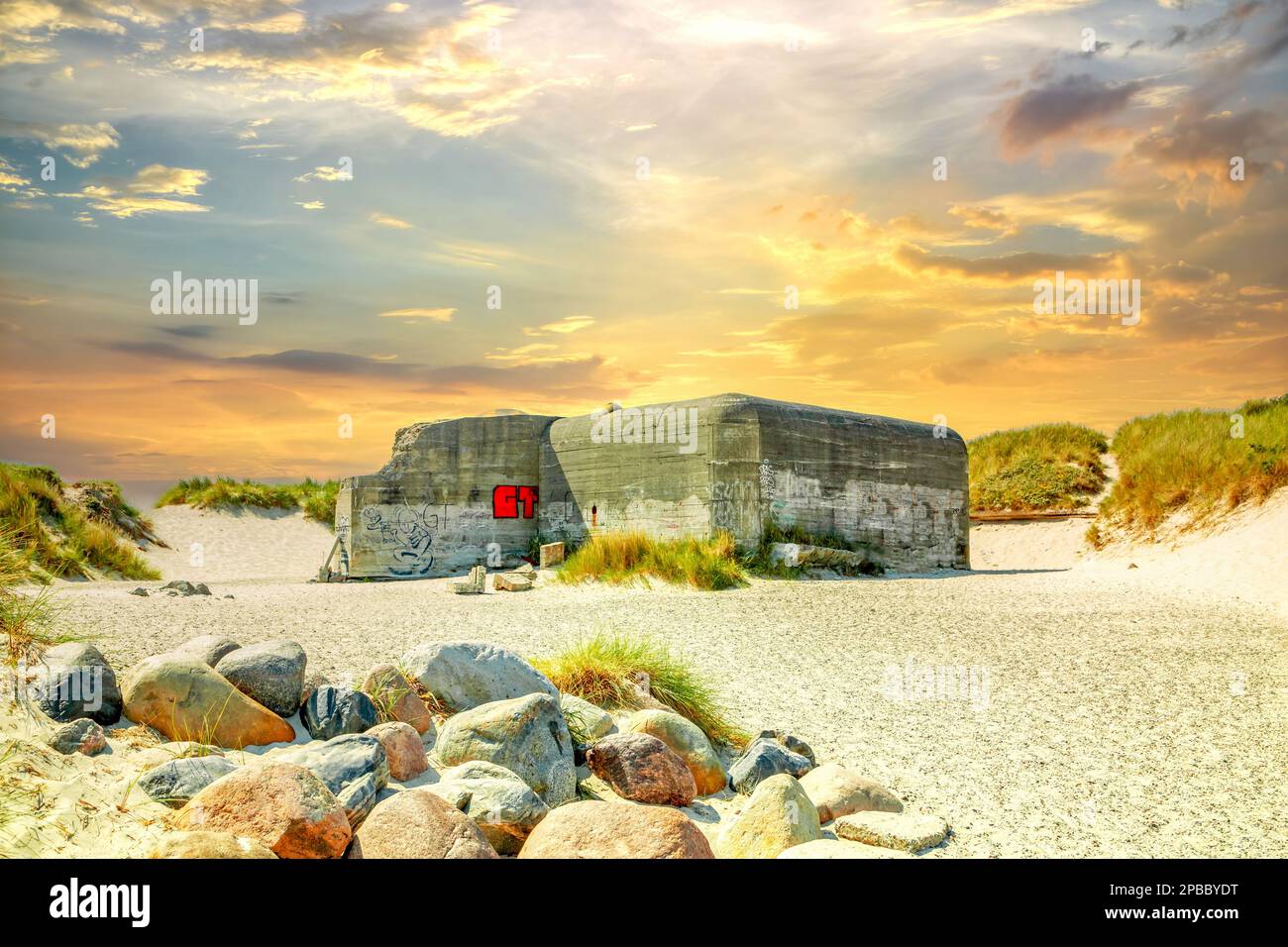 Beautiful landscape of Skagen, Denmark Stock Photo - Alamy