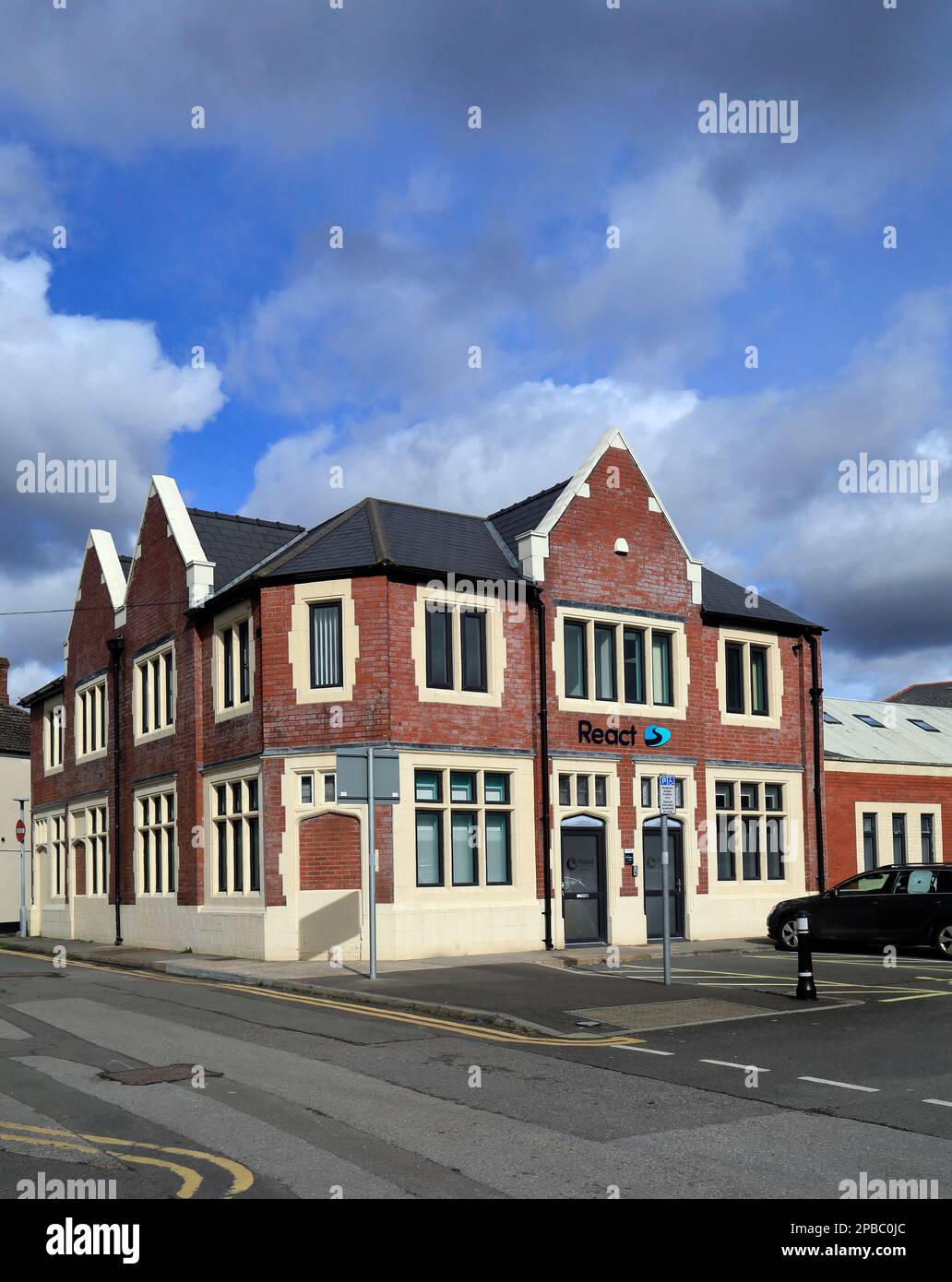 React mental health Support Services building, Canton, Cardiff ...