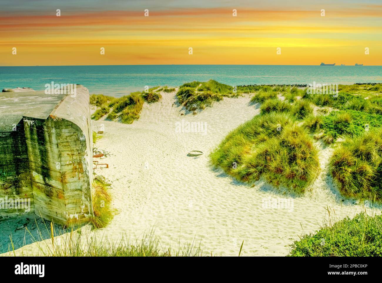 Beautiful landscape of Skagen, Denmark Stock Photo - Alamy