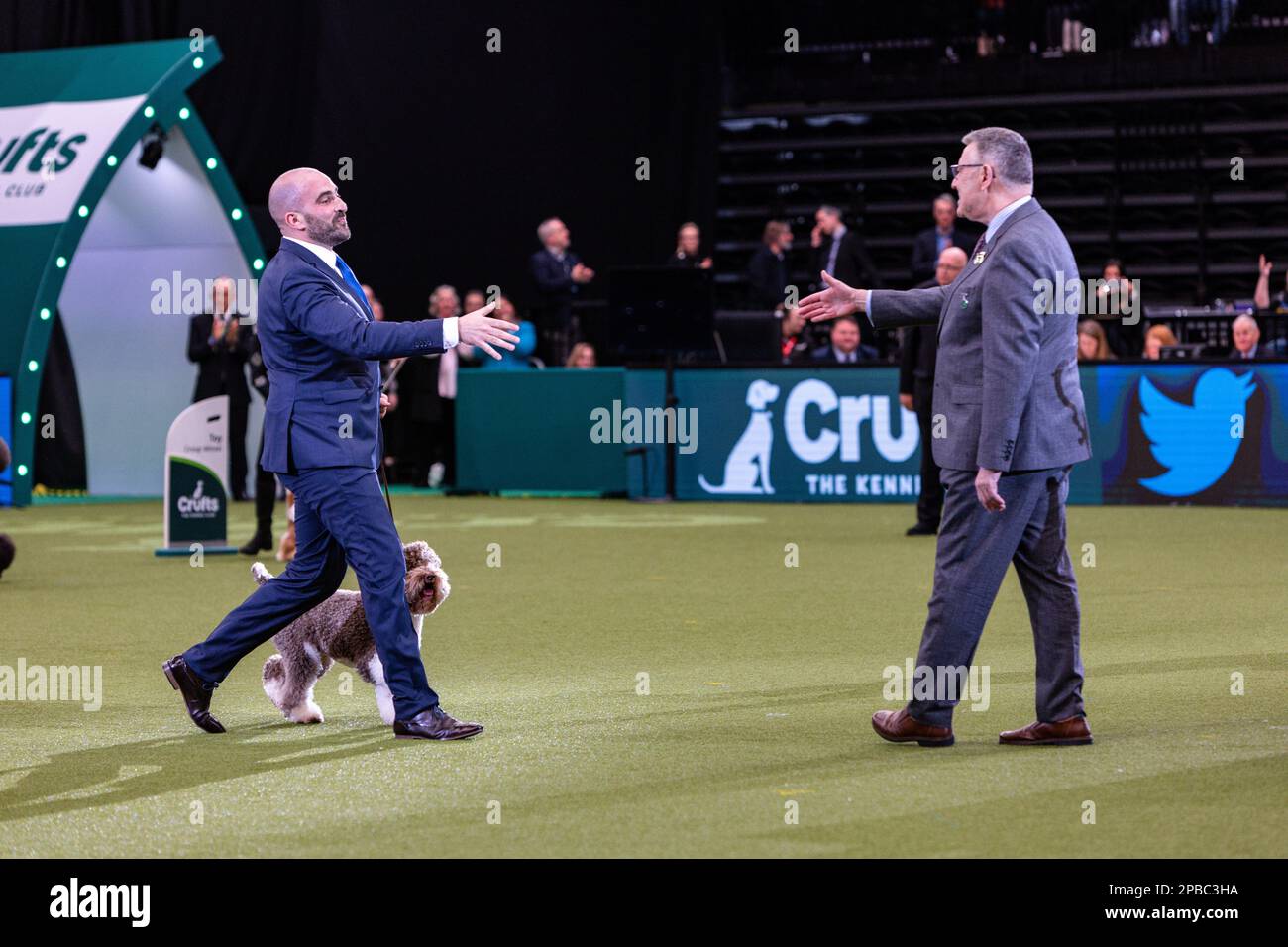 Birmingham, 12 March 2023. Best in Show winner & Champion of Crufts ...