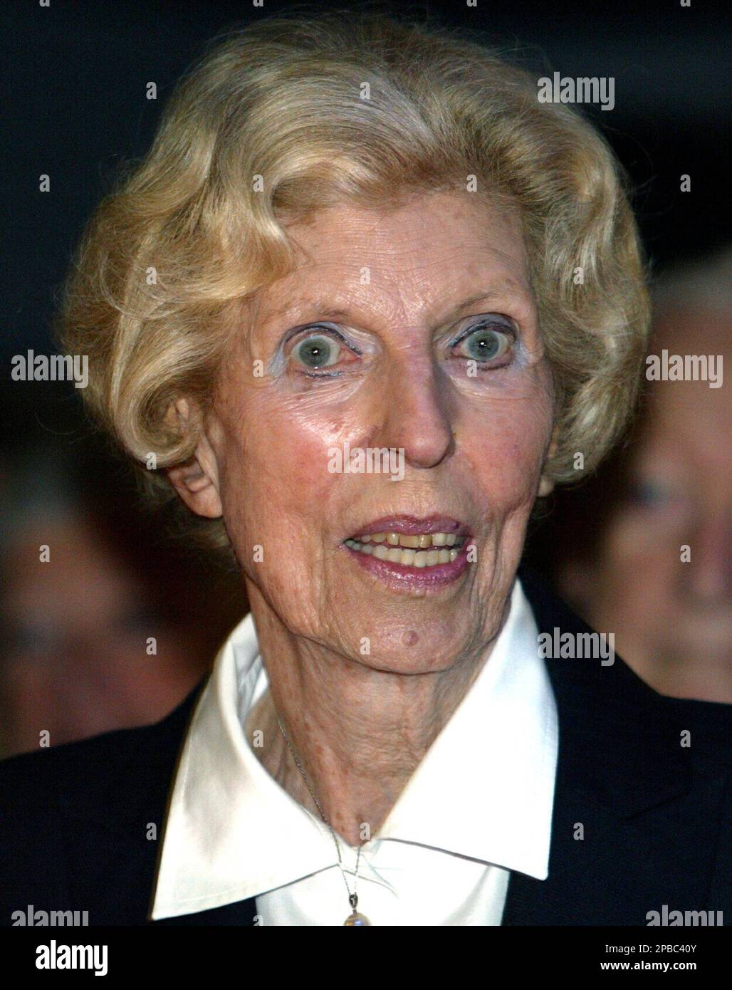 ** FILE ** French former first lady Claude Pompidou, the widow of ...
