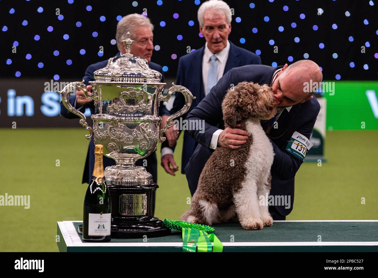 Birmingham, 12 March 2023. Best in Show winner & Champion of Crufts ...
