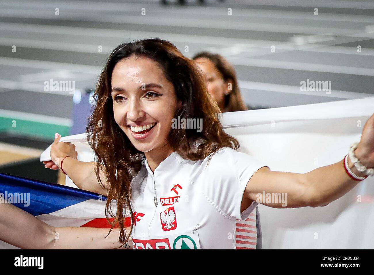 ISTANBUL, TURKEY - MARCH 04: Sofia Ennaoui of Poland celebrates in ...