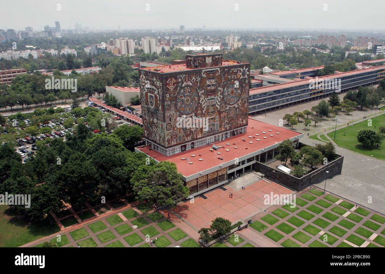 The modernist architecture of the Autonomous University of Mexico (UNAM ...