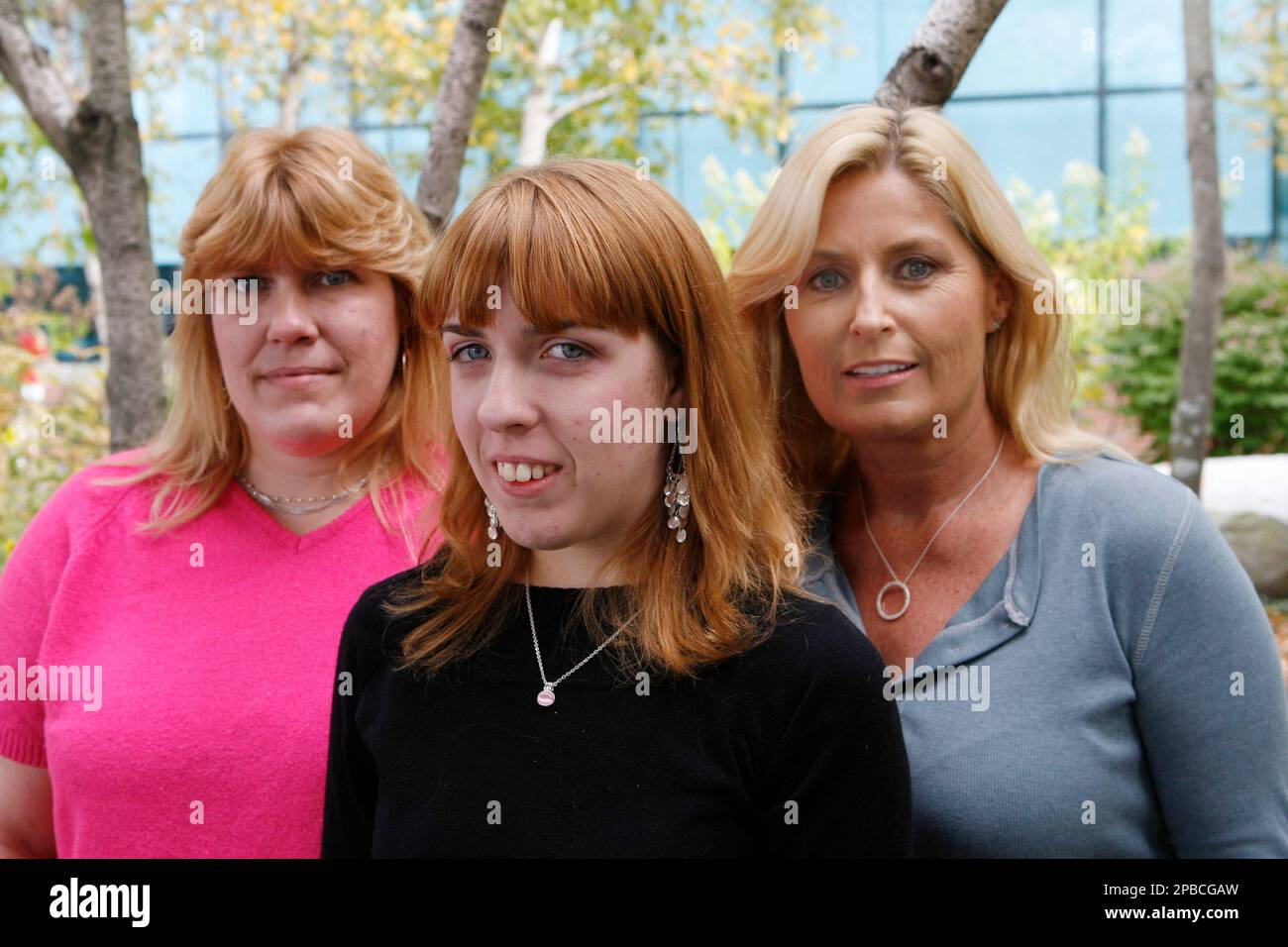 ** ADVANCE FOR THURSDAY JULY 5 **Jane Boroski, left, poses with her ...