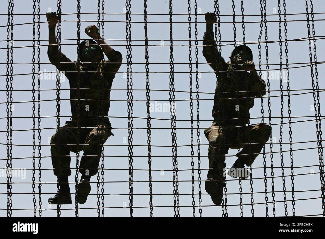 Turkish army commandos are seen at the Egirdir Commando Training Center ...