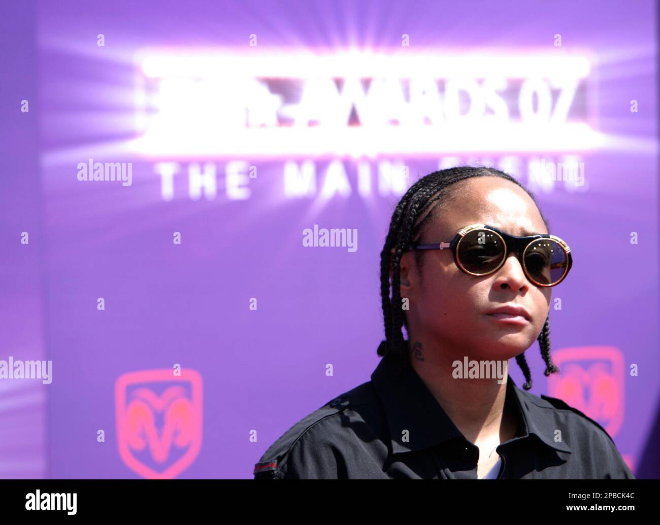 Felicia "Snoop" Pearson from the television series "The Wire" arrives ...