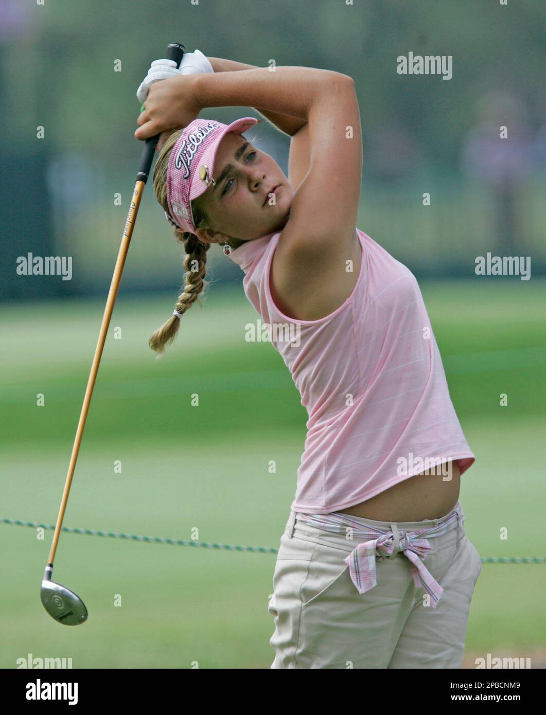 Twelve-year-old Alexis Thompson, of Coral Springs, Fla., the youngest ...