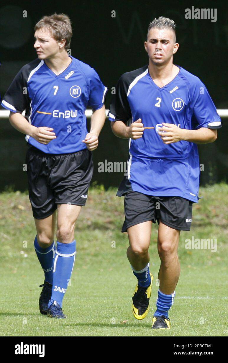 Christian Timm and Christopher Reinhard, from left, new players of ...