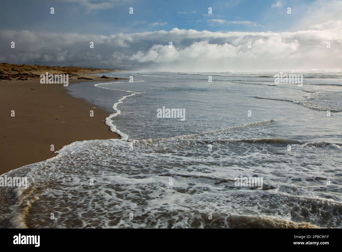 South Jetty Beach, Oregon Dunes National Recreation Area, Siuslaw ...