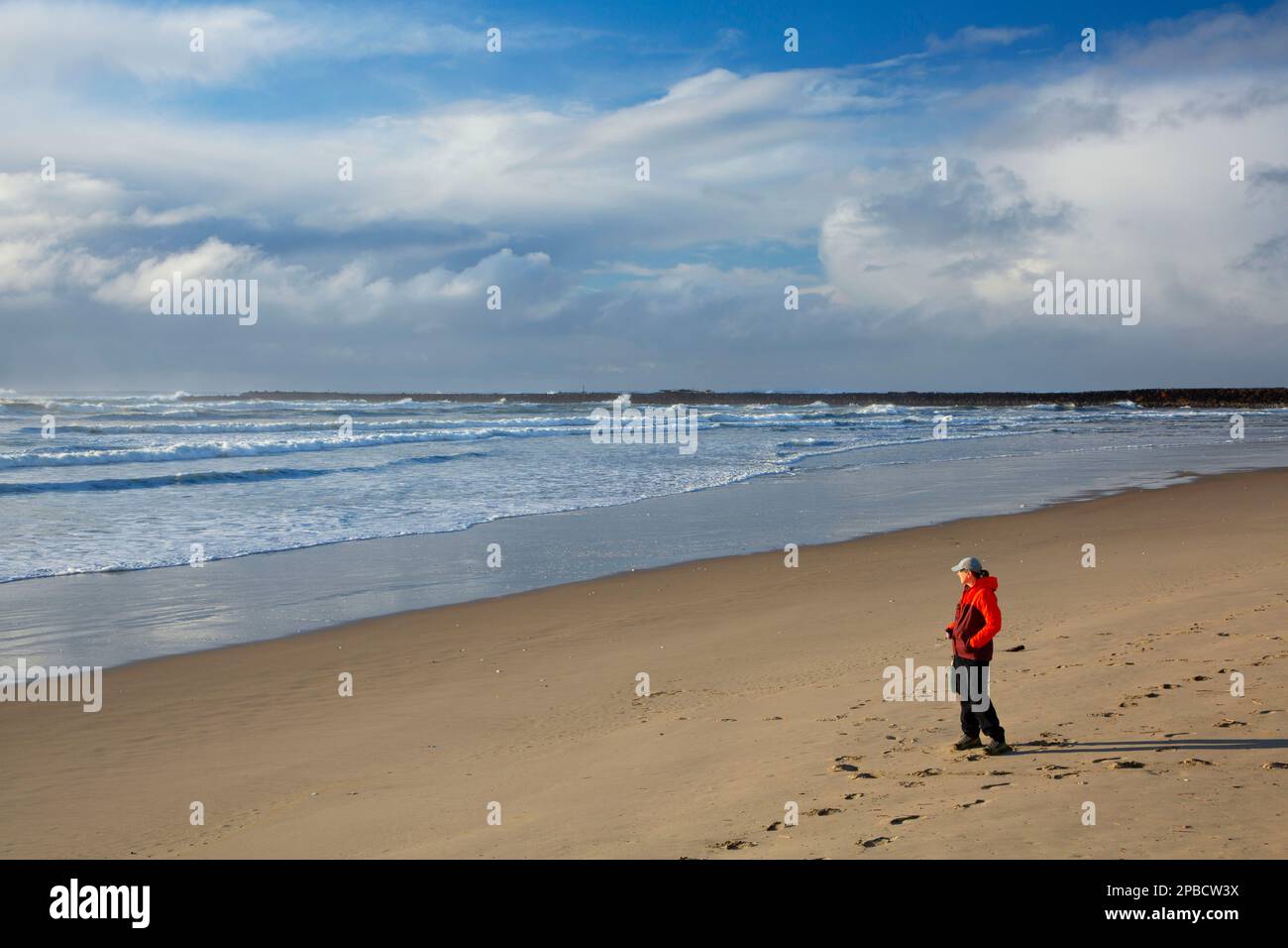 South Jetty Beach, Oregon Dunes National Recreation Area, Siuslaw ...