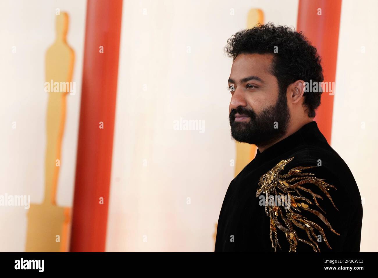 N. T. Rama Rao Jr arrives at the Oscars on Sunday, March 12, 2023, at ...