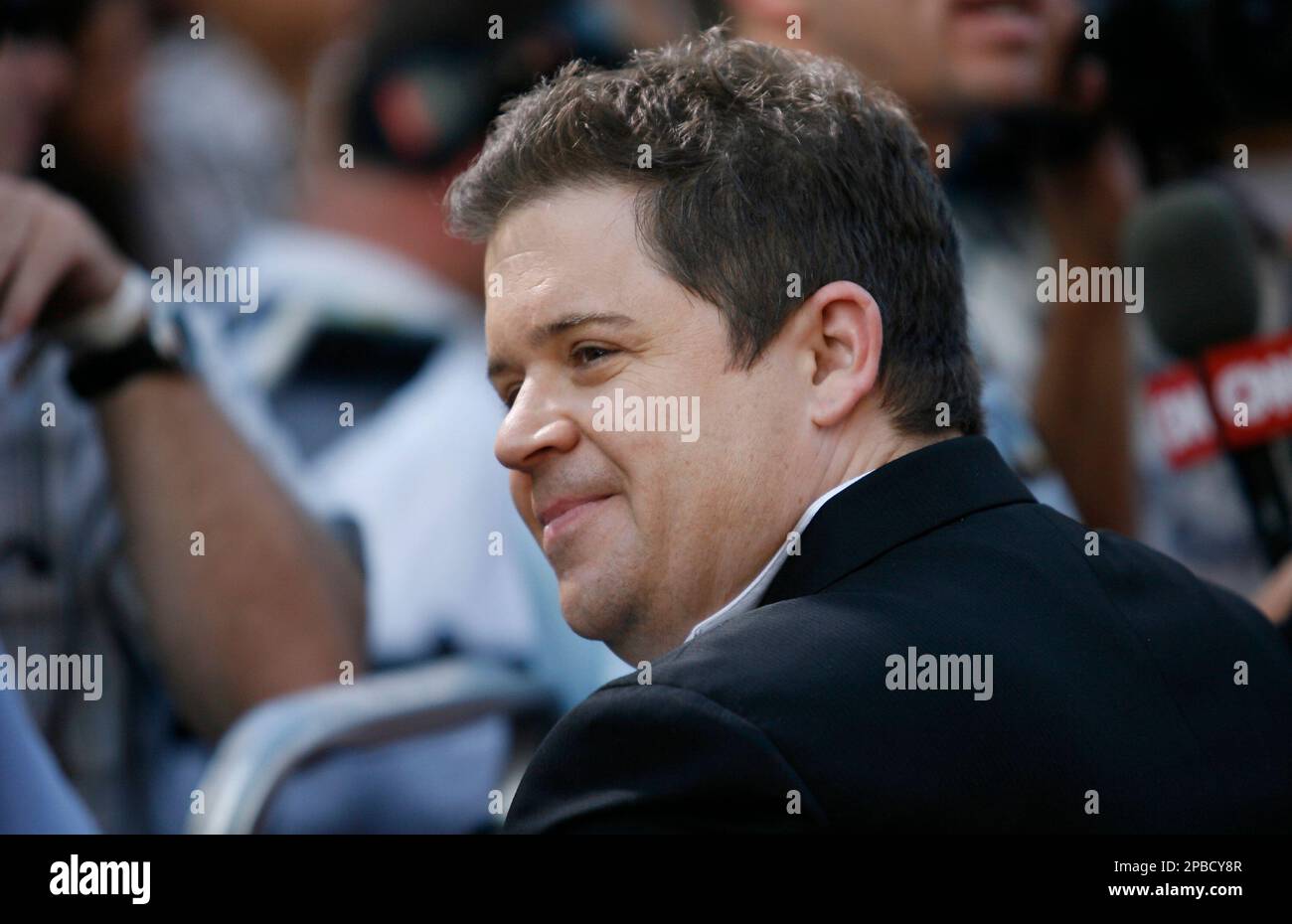 Actor Patton Oswalt arrives at the premiere of "Ratatouille," Friday ...
