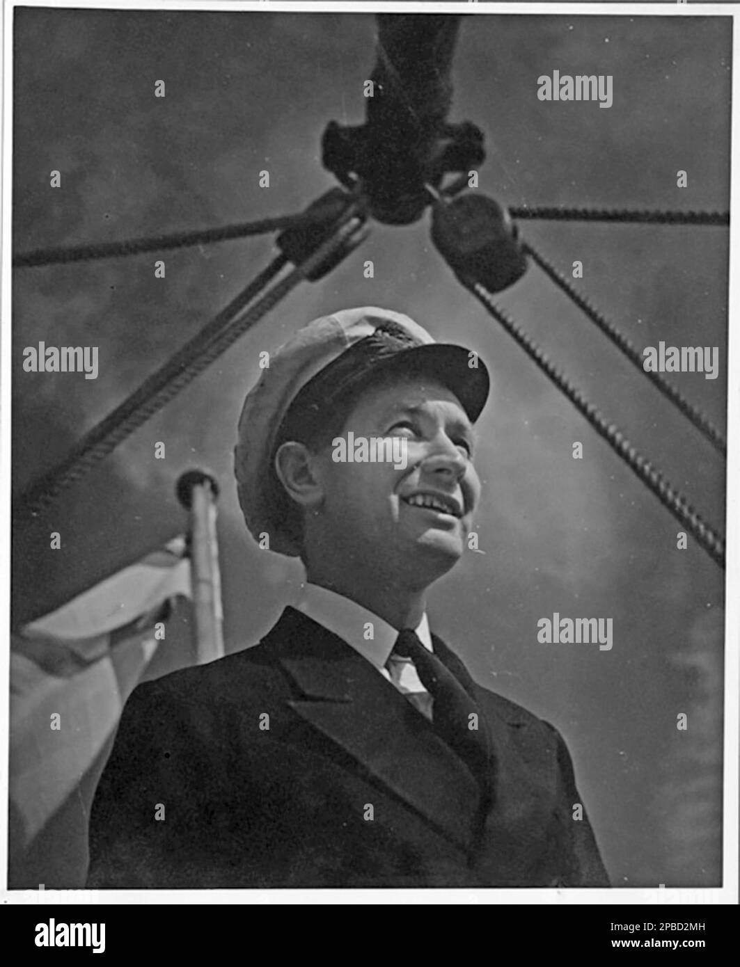 Captain William Frank Cook, second-in-command of HMAS Wyatt Earp Stock ...