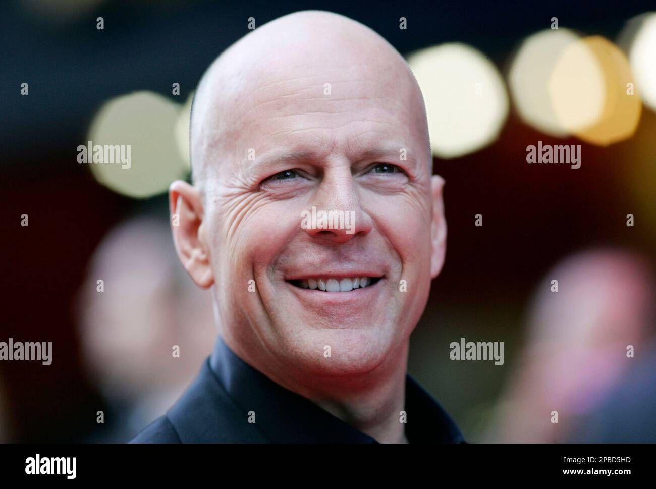 U.S. actor Bruce Willis arrives for the UK premiere of his film 'Die ...