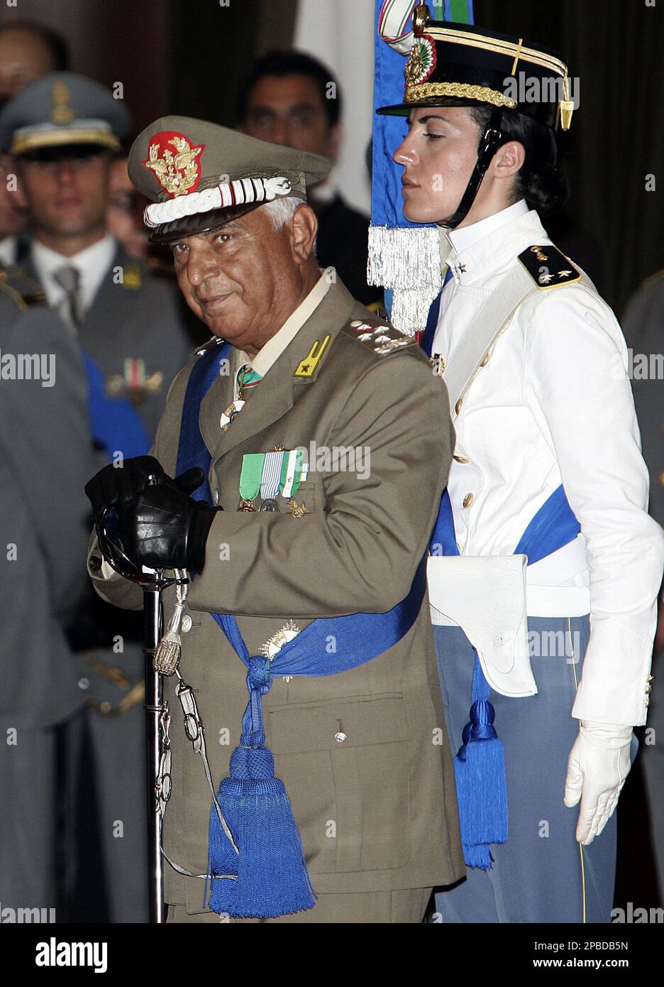 The new Italian GDF Guardia di Finanza Commander General Cosimo D ...