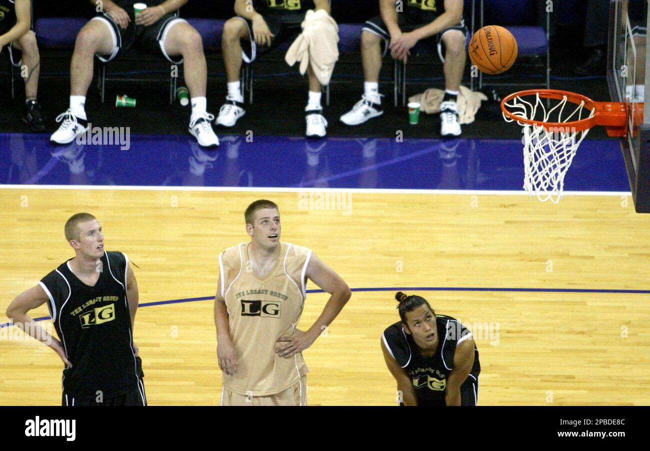 Rob Dietrichs, Tygann Billow and Eric Sandrin, from left to right ...