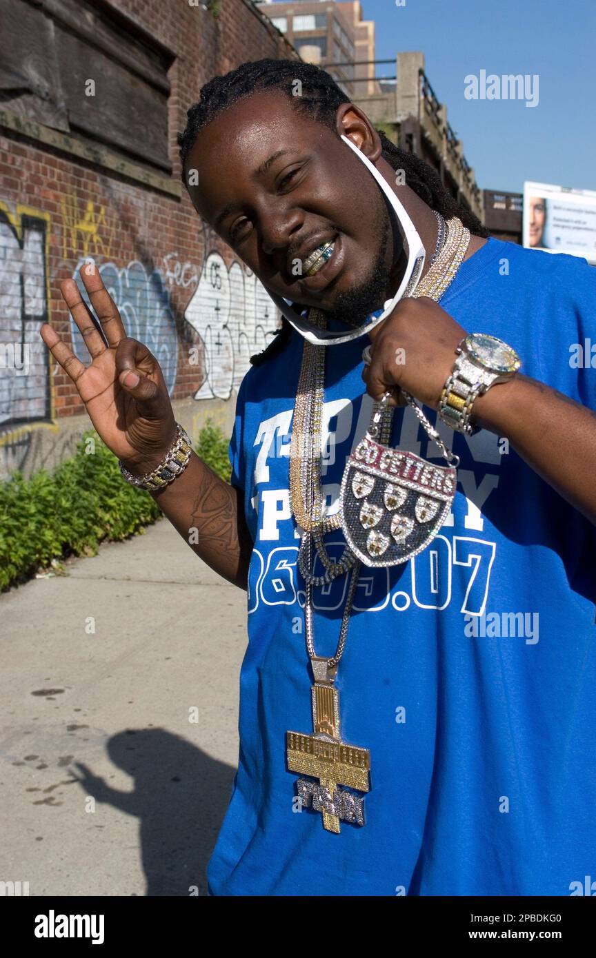 Rapper T-Pain is photographed in New York on May 30, 2007. (AP Photo ...