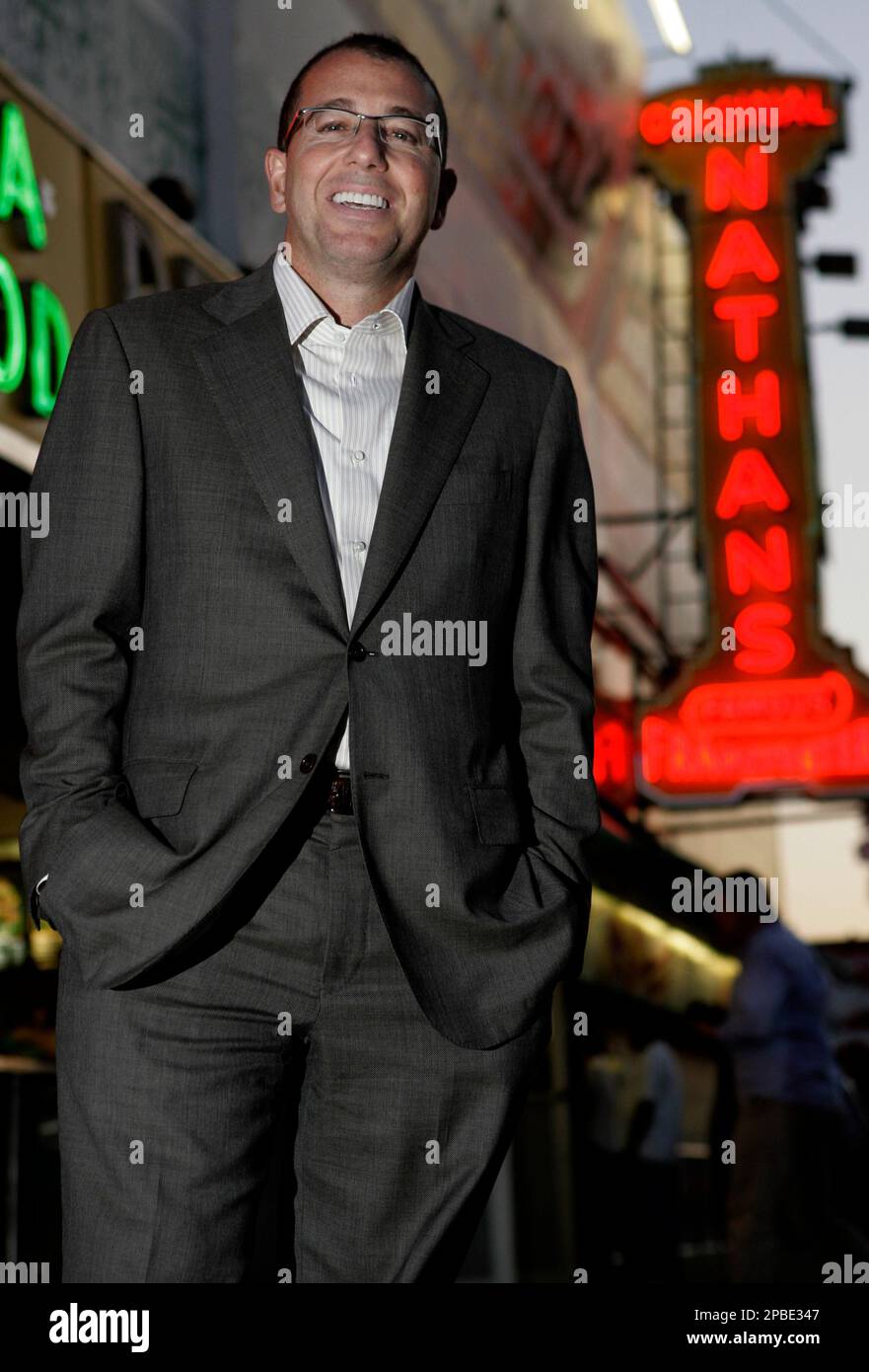 CEO and founder of Thor Equities Joe Sitt poses for a picture in front ...