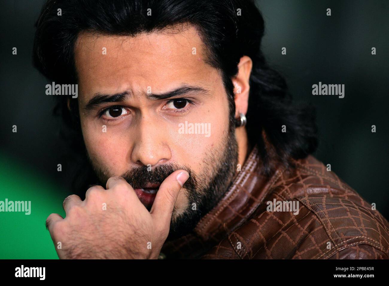 Bollywood star Emraan Hashmi arrives at the Hallam FM Arena for the ...