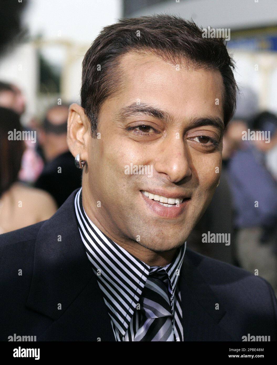 Bollywood star Salman Khan arrives at the Hallam FM Arena for the ...
