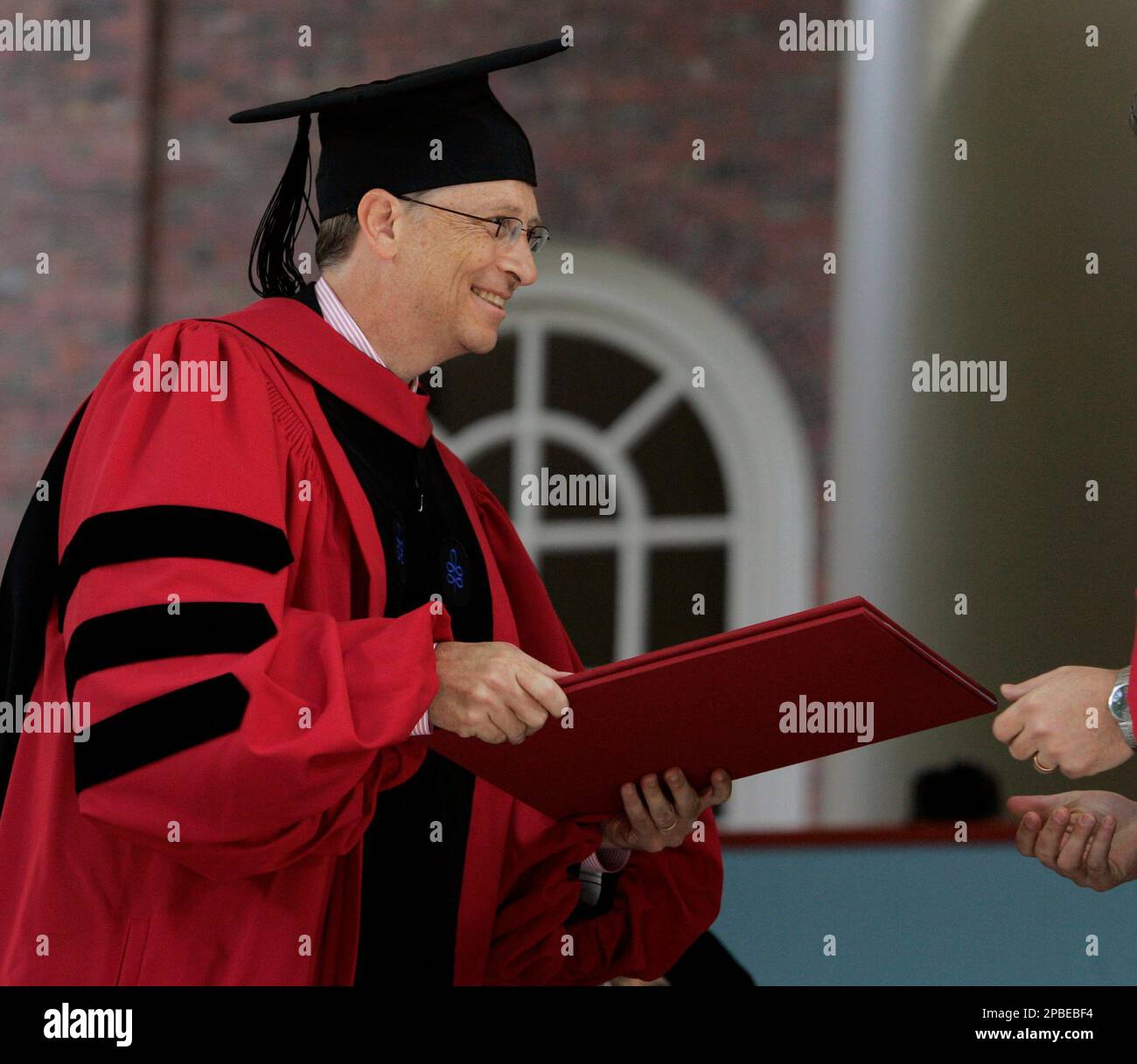 Microsoft founder Bill Gates receives his honorary Doctor of Laws ...