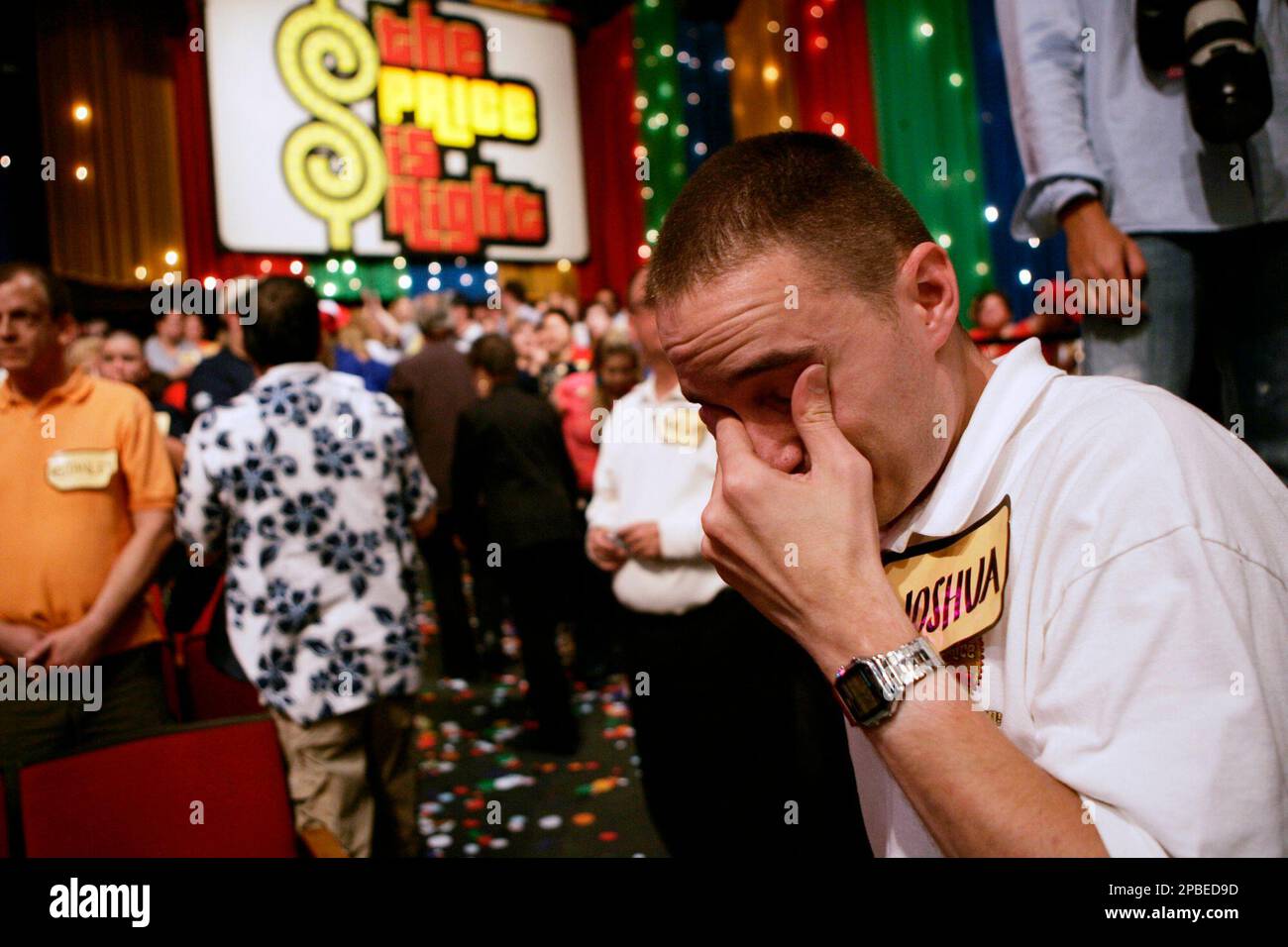 Fan Joshua Salisbury cries as legendary game show host Bob Barker, 83 ...