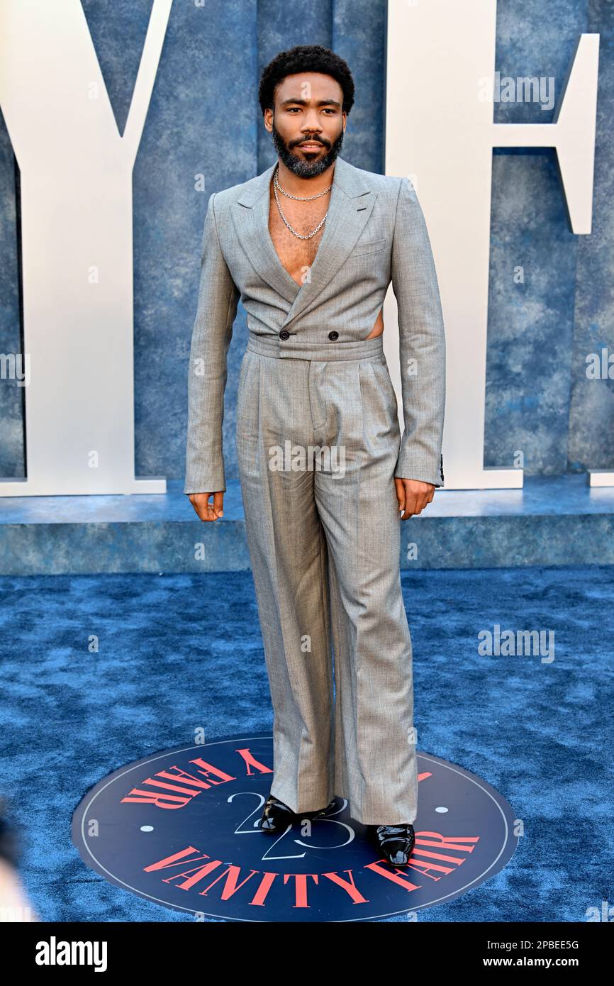 Donald Glover attending the Vanity Fair Oscar Party held at the Wallis ...