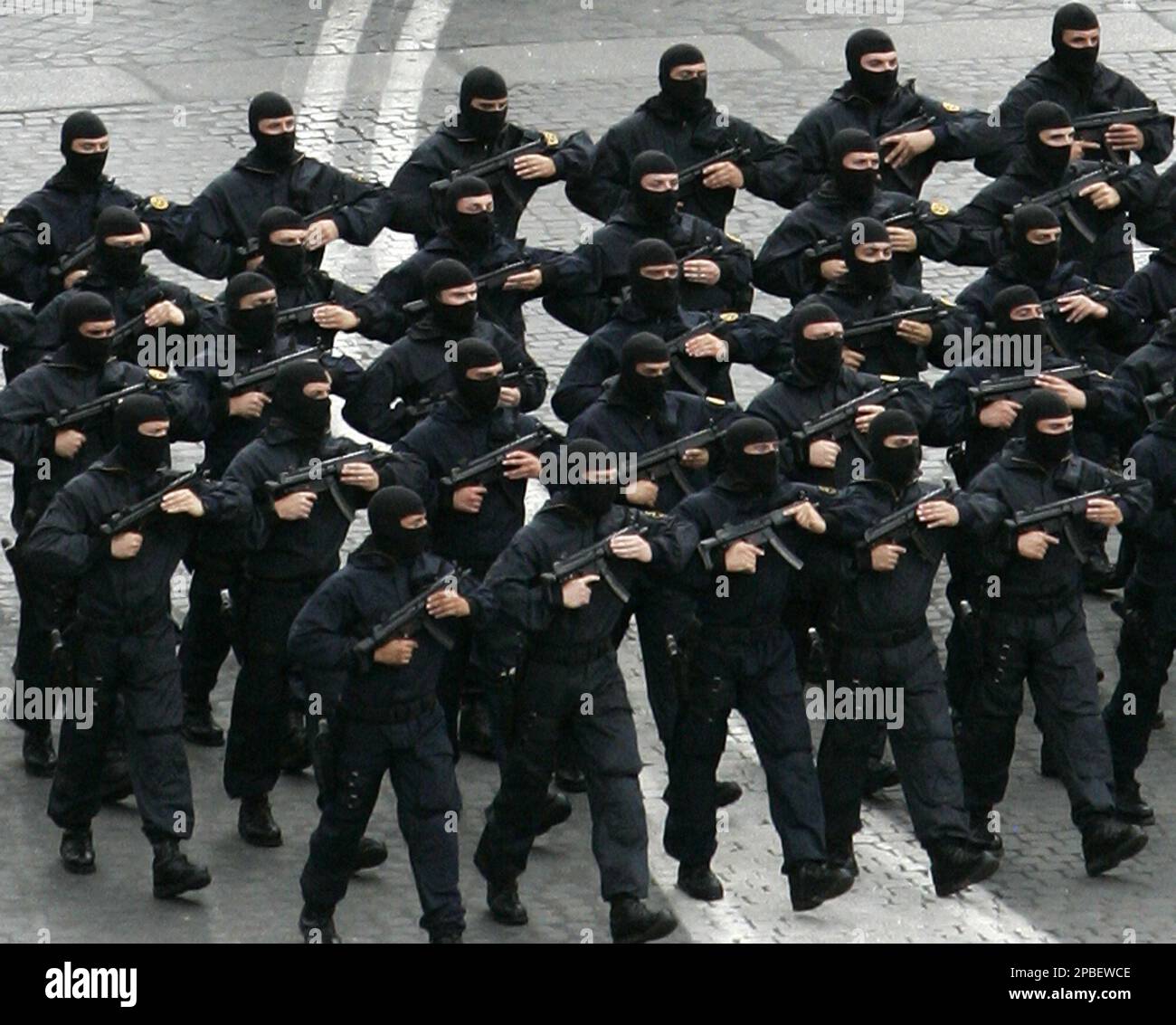 Carabinieri Paramilitary Special Forces parade during the Republic Day ...