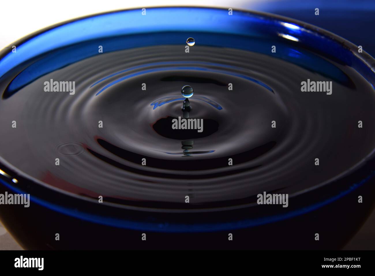 Water Drop Photography, blue Stock Photo - Alamy