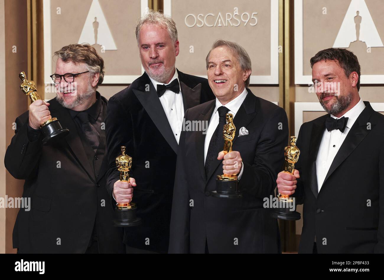 Guillermo del toro and mark gustafson hi-res stock photography and ...
