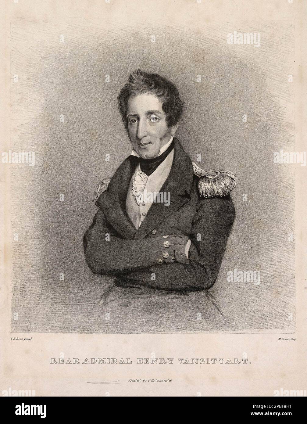 Rear-Admiral Henry Vansittart Stock Photo - Alamy